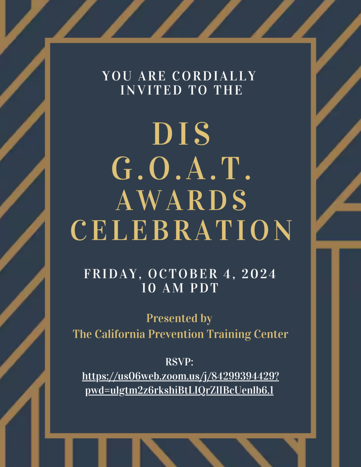 DIS Recognition Day 2024 - California PTC